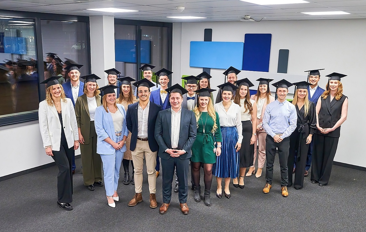 A fitting finale: Our graduate trainees celebrated their success
