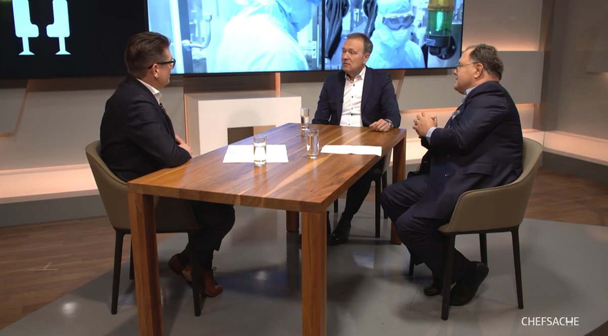 Vetter zu Gast bei Regio TV "Chefsache"